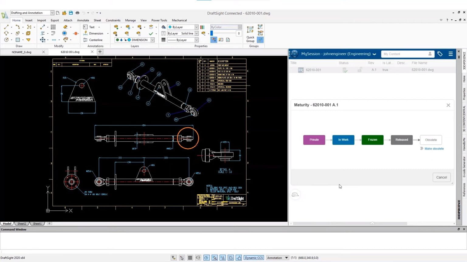3DEXPERIENCE DraftSight | CADVision Systems
