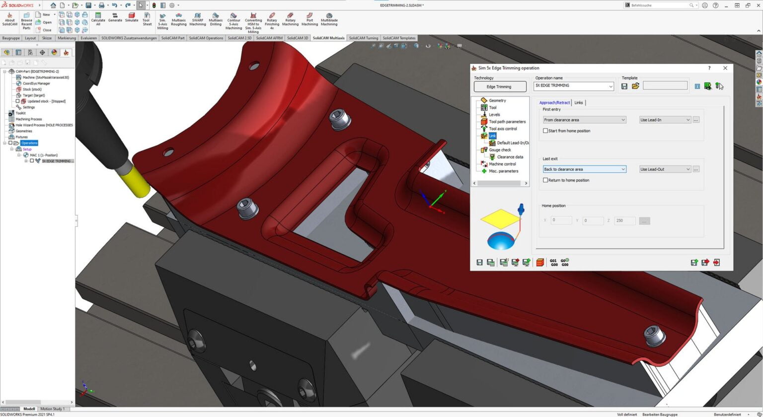 Simultaneous 5-Axis Machining | CADVision Systems