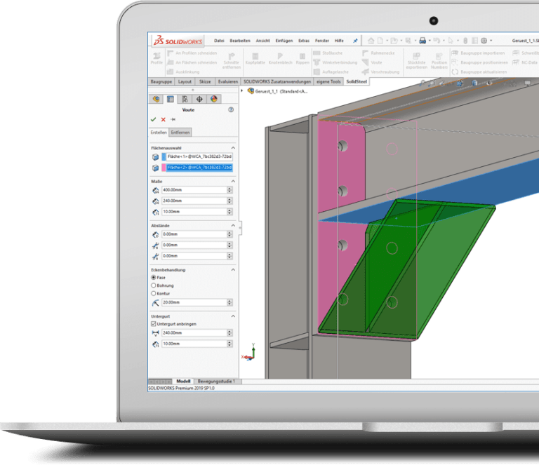 SolidSteel Parametric | CADVision Systems
