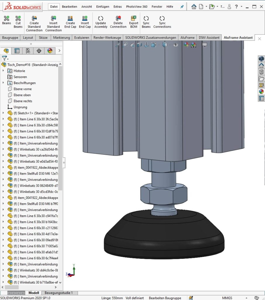 AluFrame Assistant: Making Aluminium Profile Design Easy | CADVision ...